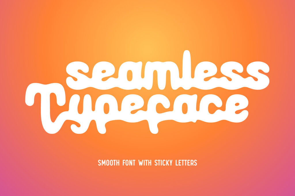 Qimzy - smooth sticky font - MasterBundles