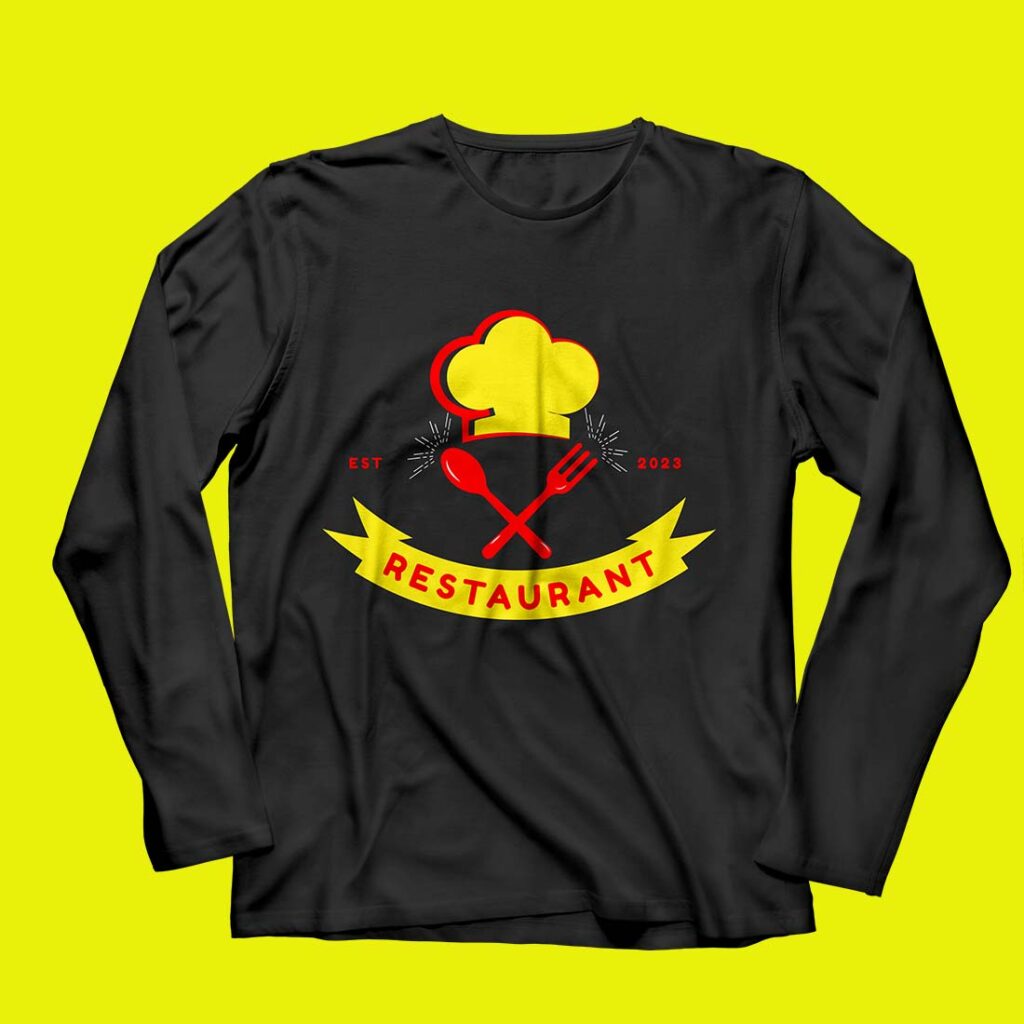 Professional Restaurant Food & T-Shirt Logo Design Vector | Master ...