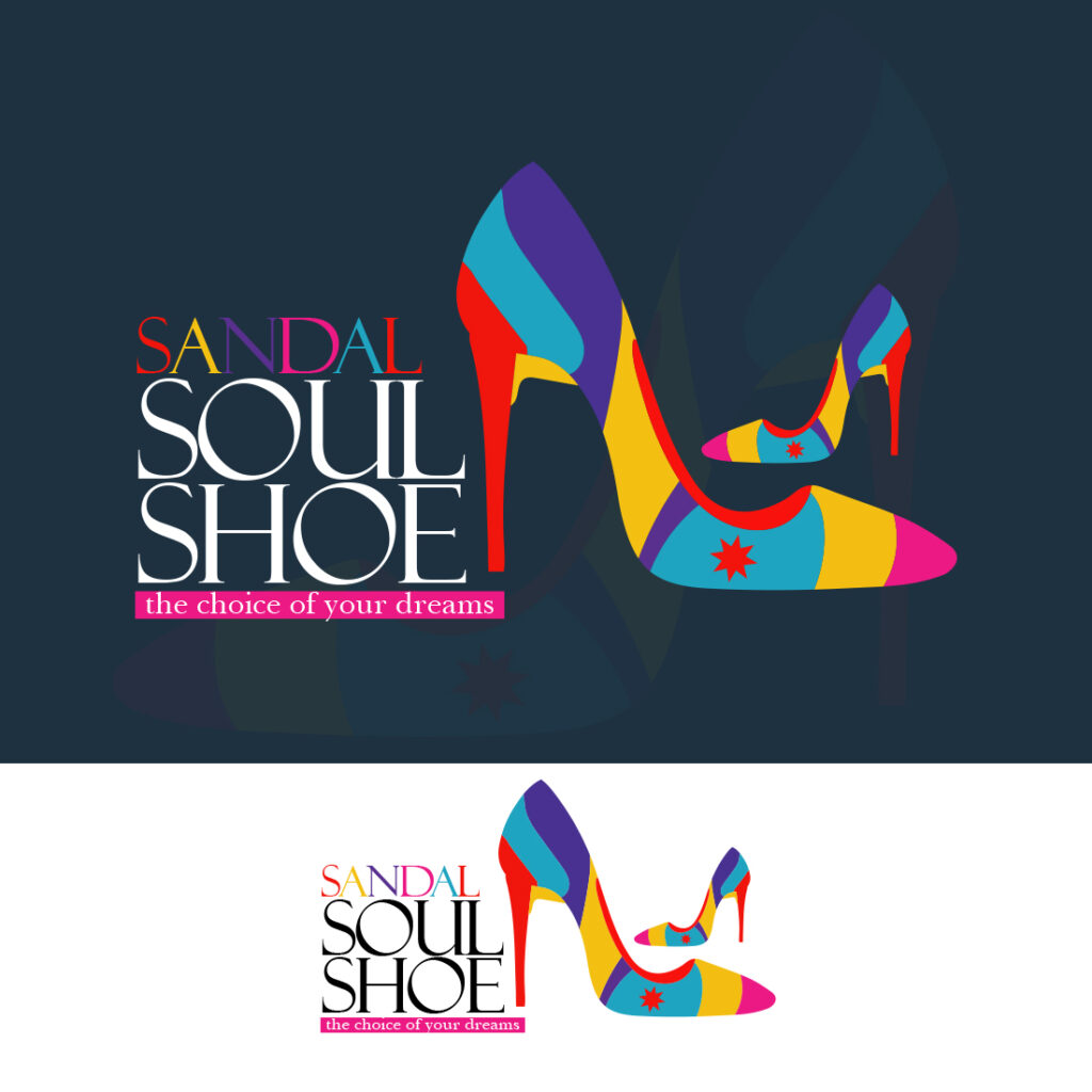 Business logo (Sandal Soul Shoe) with all formats - Only$10 - MasterBundles