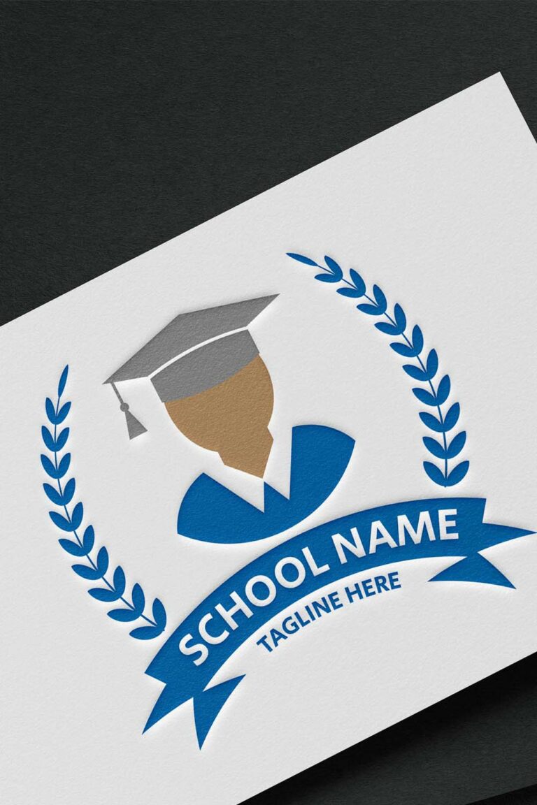 Design a 100% Editable School/University/College Logo - MasterBundles