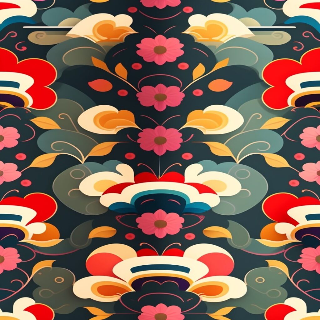 Bedsheet - Seamless Design Pattern Total = 04 - MasterBundles