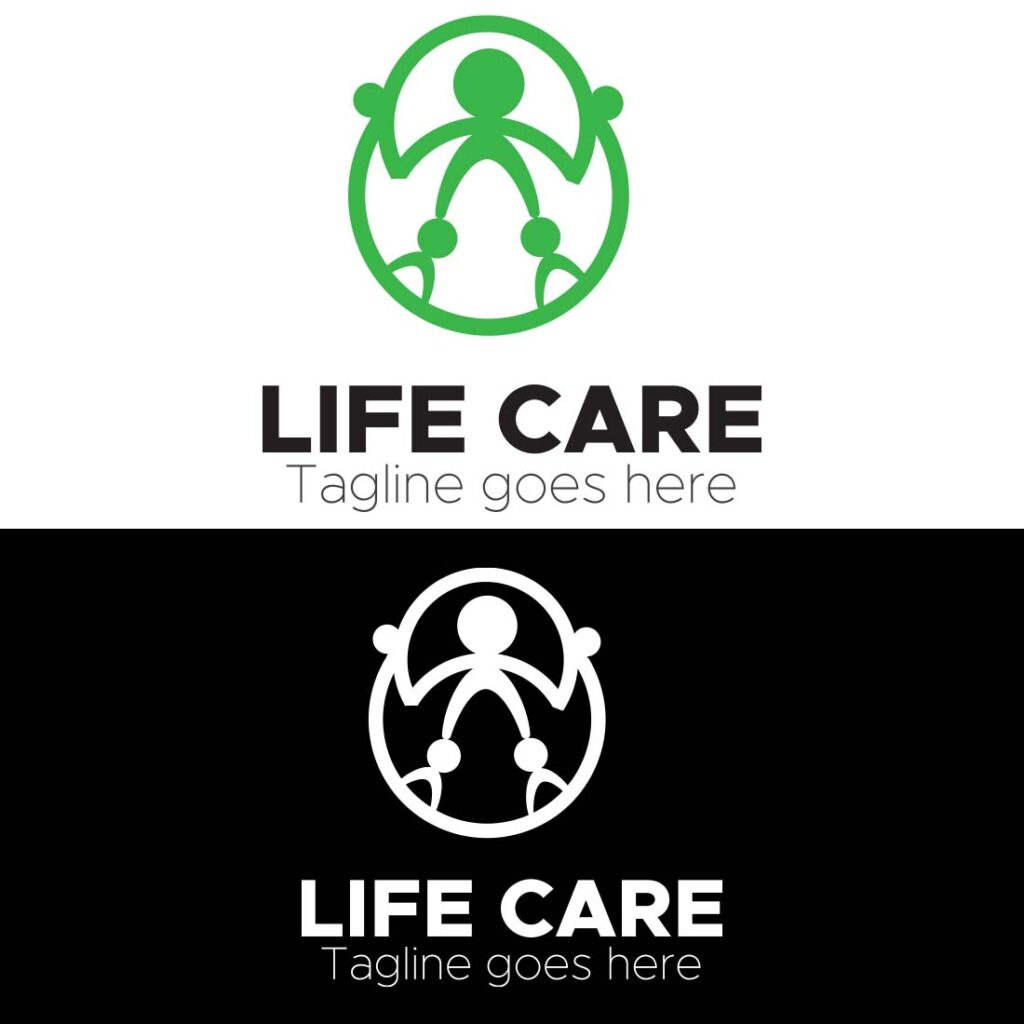 LIFE CARE LOGO TEMPLATE - MasterBundles