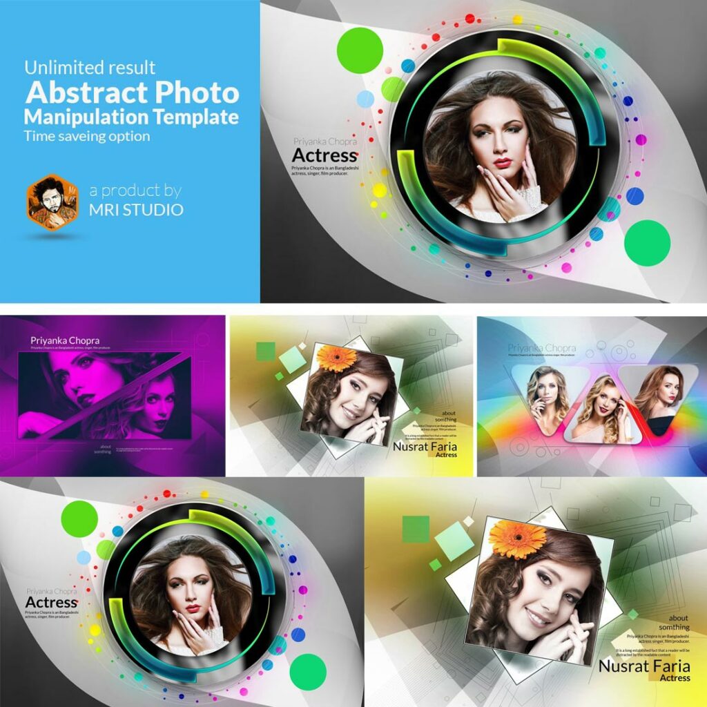 Abstract Photo Manipulation - MasterBundles