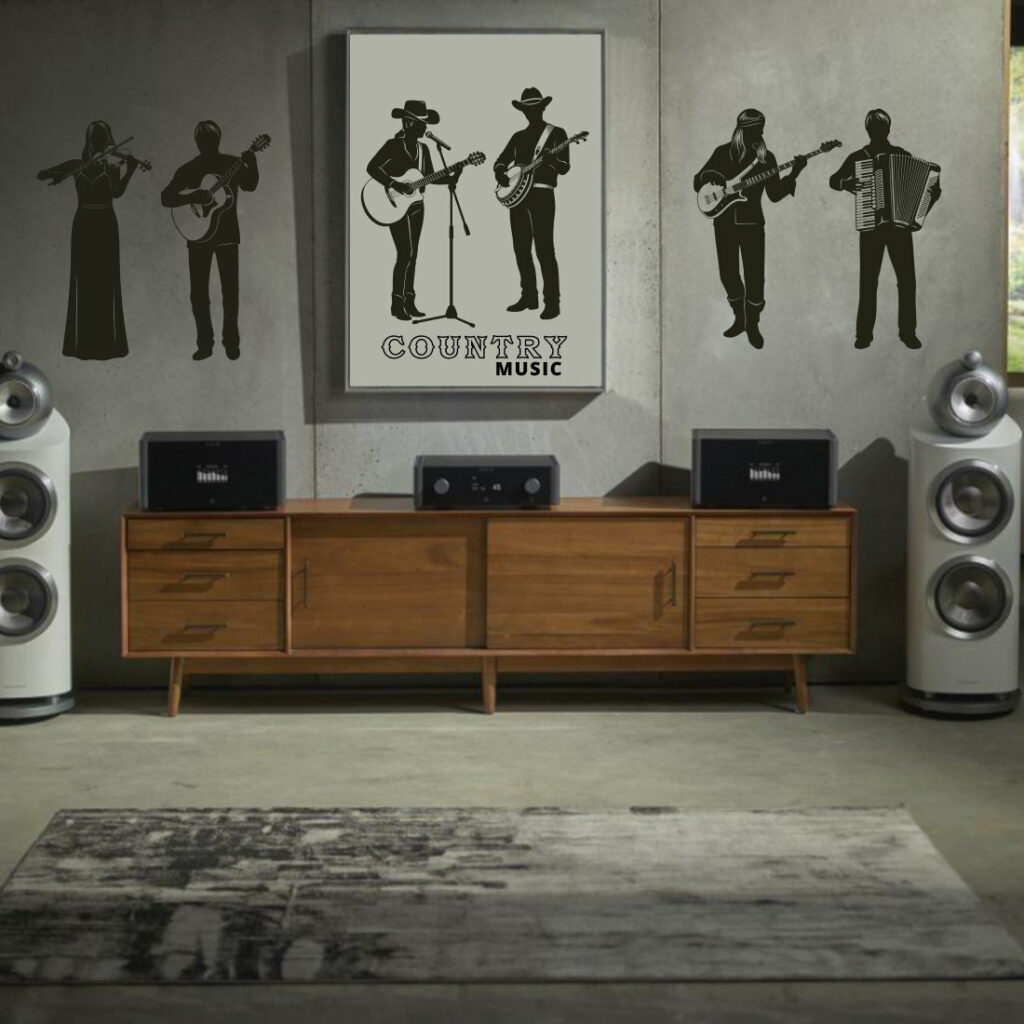 Country Band Silhouettes SVG - MasterBundles