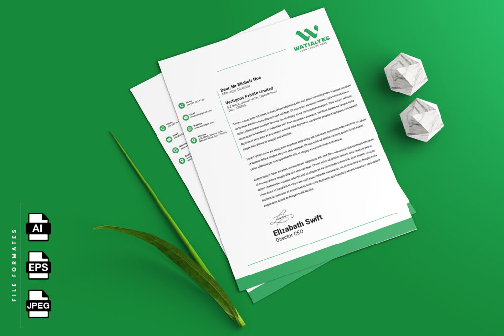 05 Creative/Modern Business Letter Head Templates Bundle – Just $20 ...