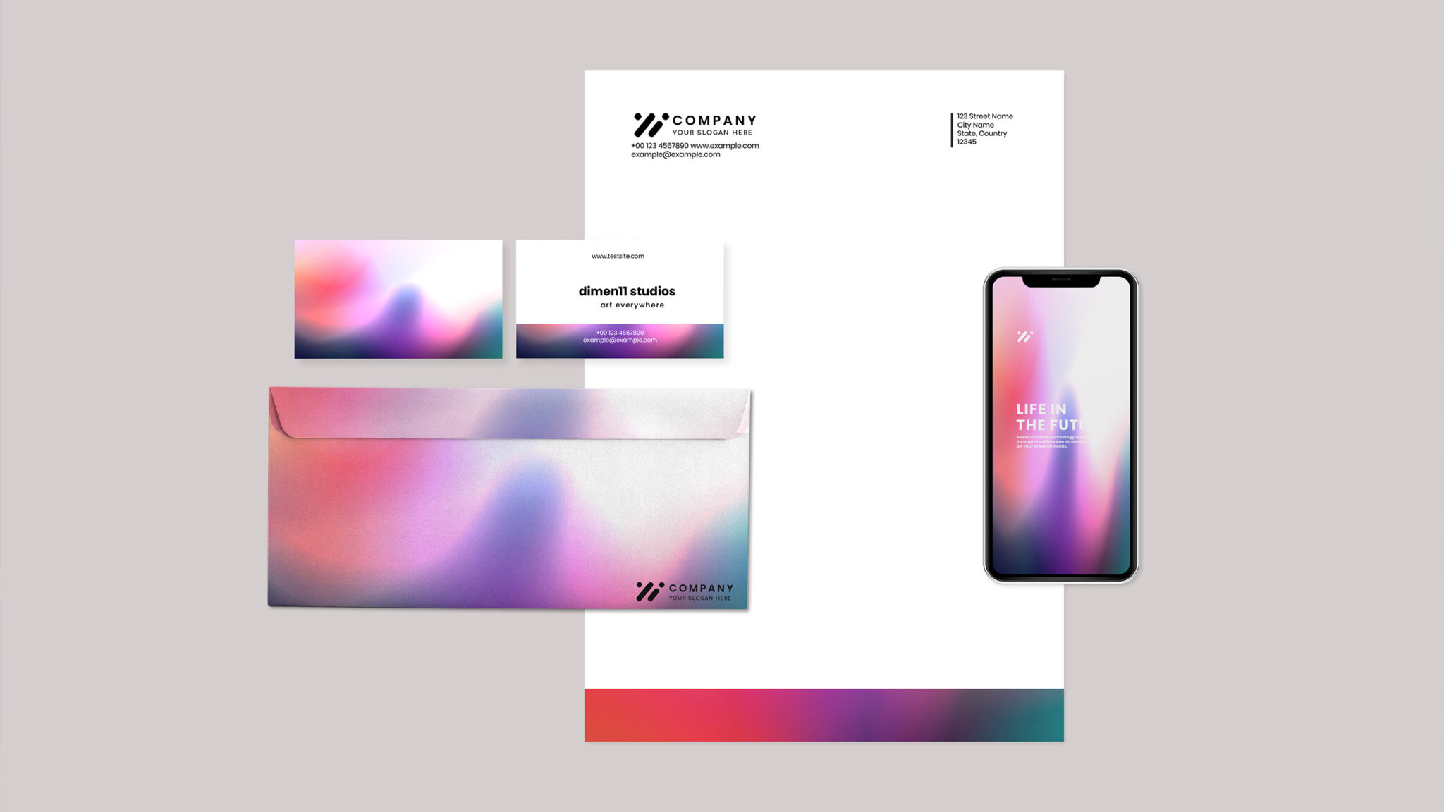 Soft Blur gradient Bundle - set of 20 - MasterBundles