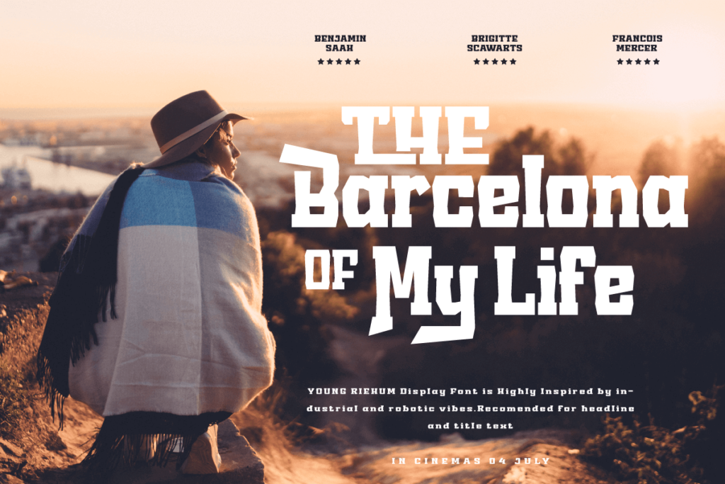Young Riehum | Display Hero Font - MasterBundles