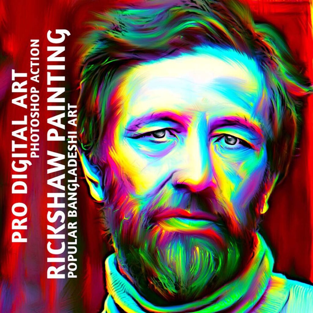 Rickshaw Painting PRO Digital Art - MasterBundles