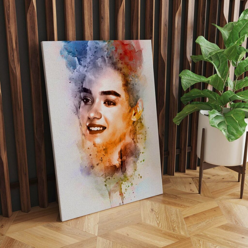 Digital Watercolor Painting Effect - MasterBundles