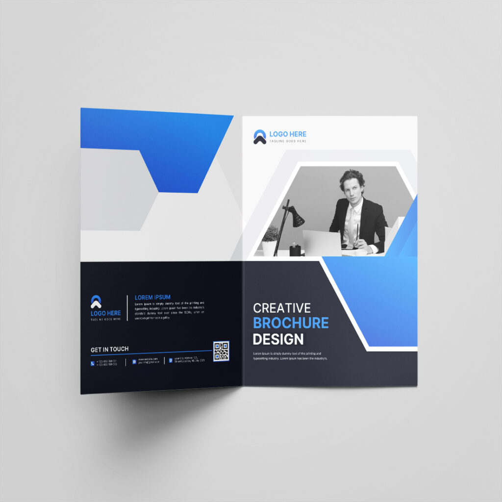 Creative brochure cover design preview image - MasterBundles