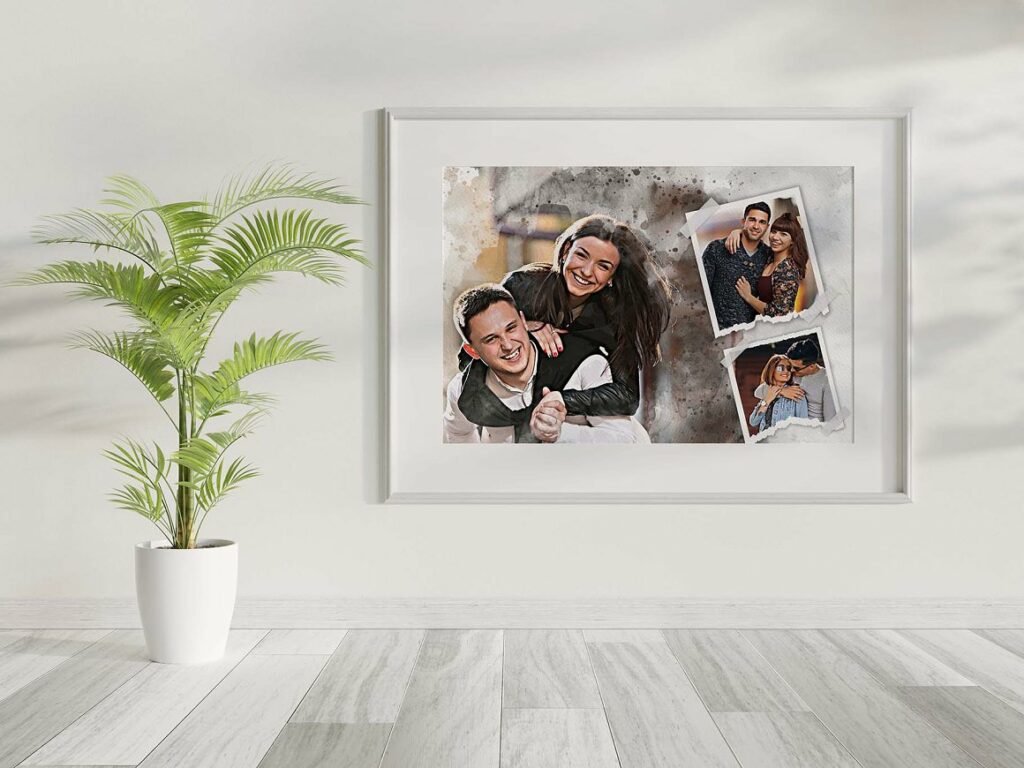 Family Watercolor Painting Effect - MasterBundles