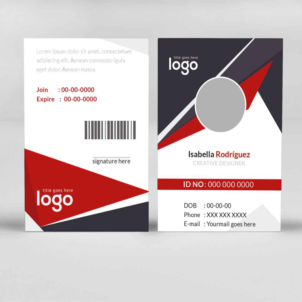 10 Print Design Multi Purpose id card Bundle - MasterBundles