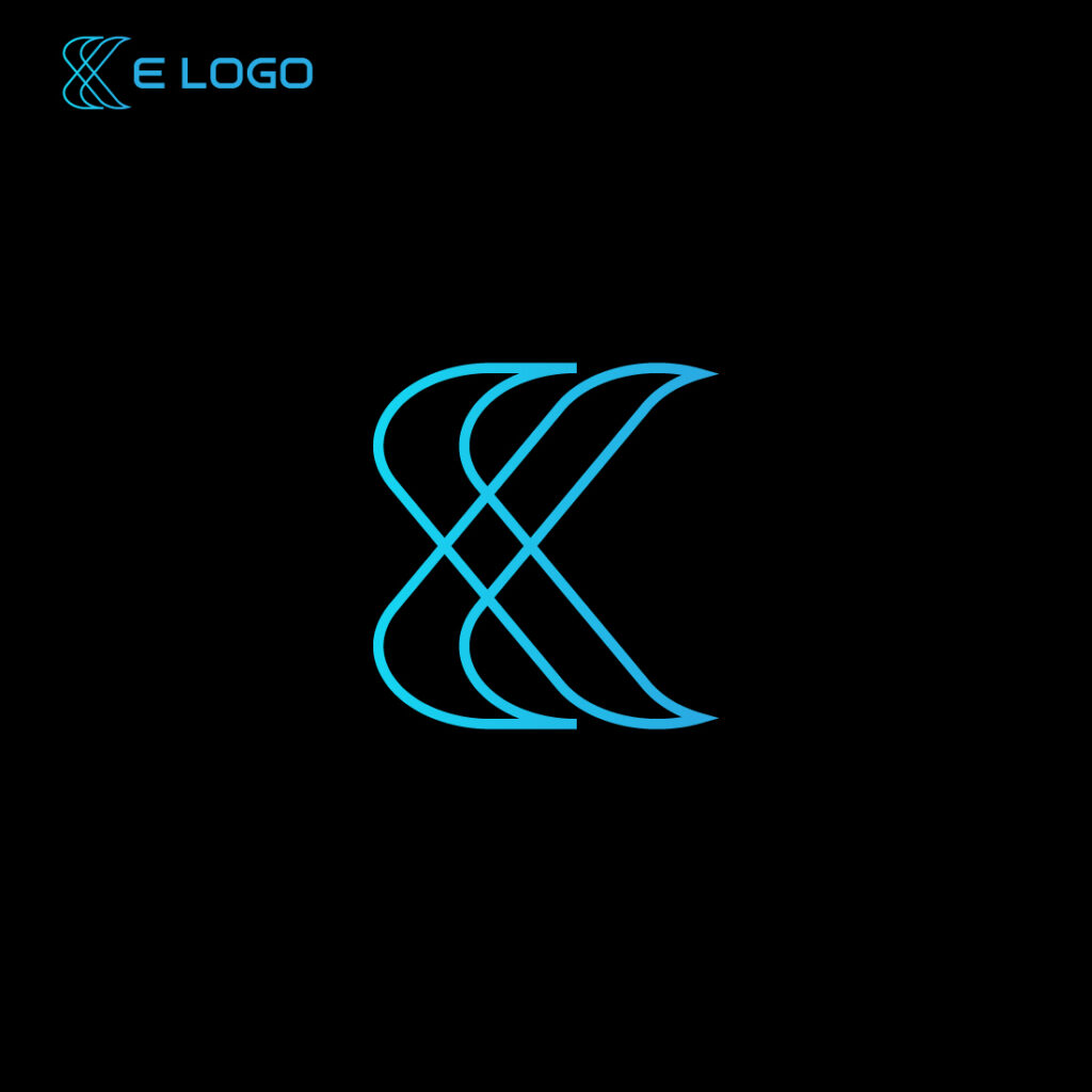 Minimal Letter E Logo Design and Brand Identity - MasterBundles