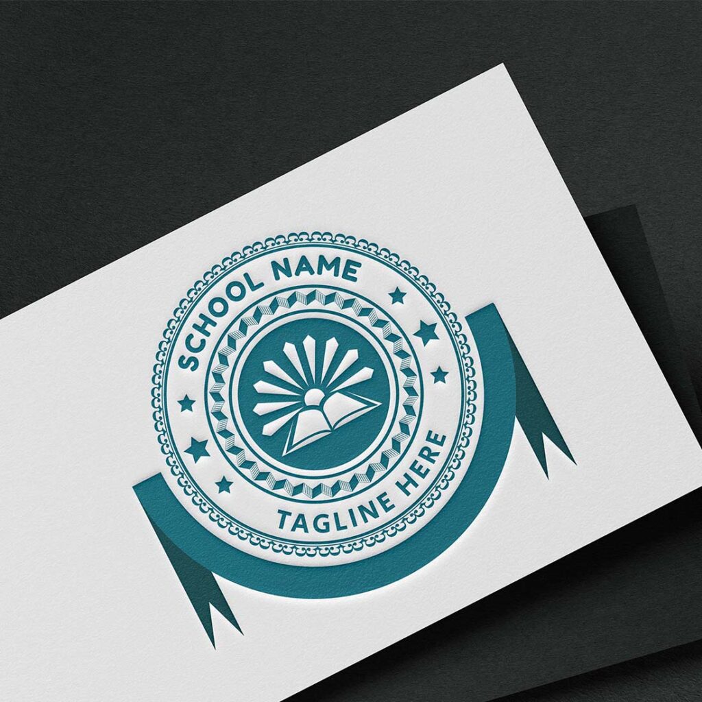 Professional Education Logo Design | 100% Editable | School, College, University | Master ...