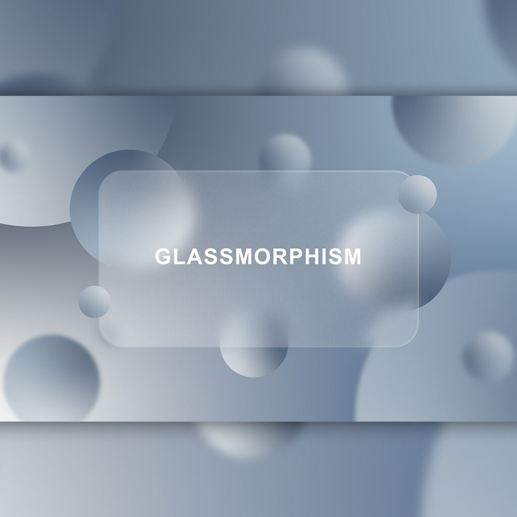 Glassmorphism Gradient Colors Background set - MasterBundles
