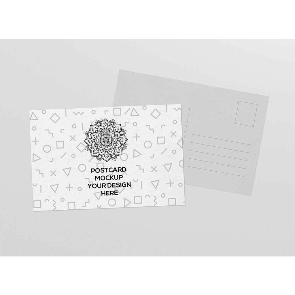 Invitation Card - Postcard Mockup - MasterBundles