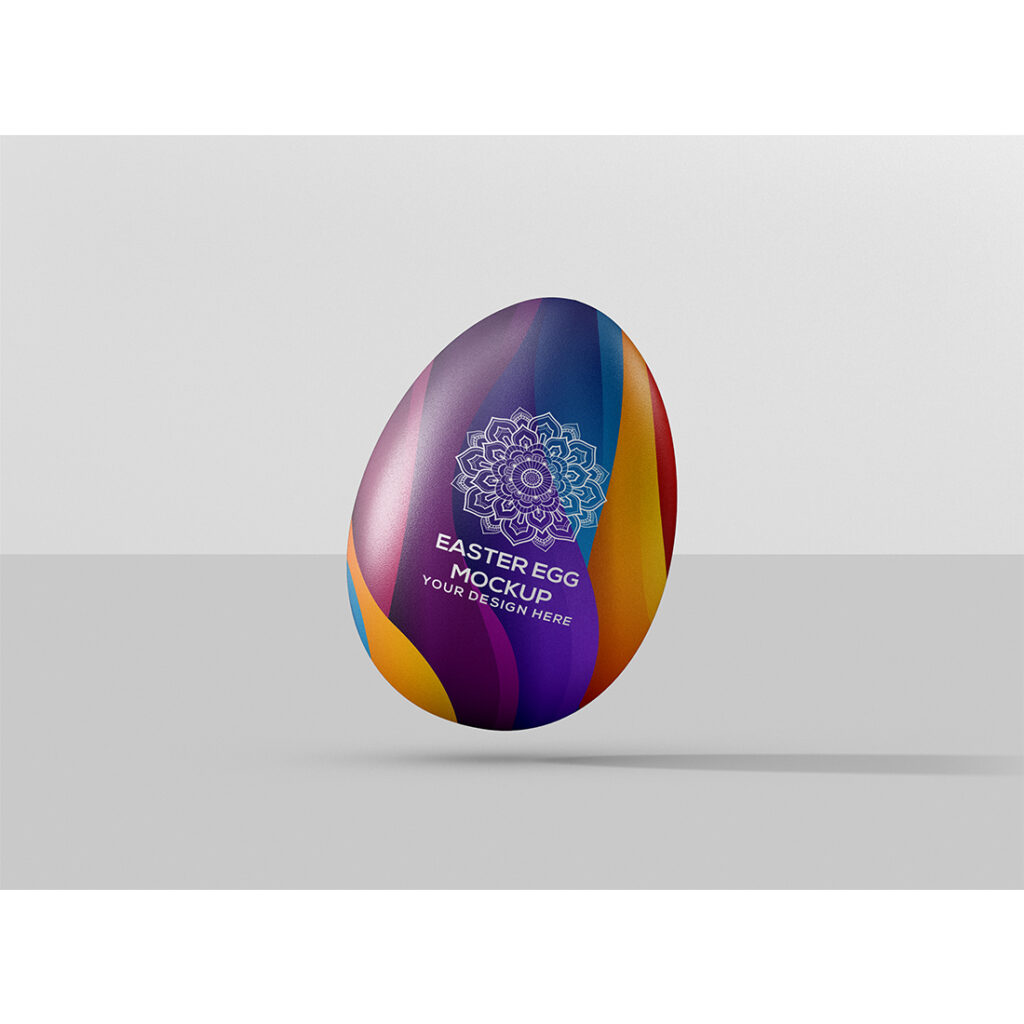 Easter Egg Mockup - MasterBundles