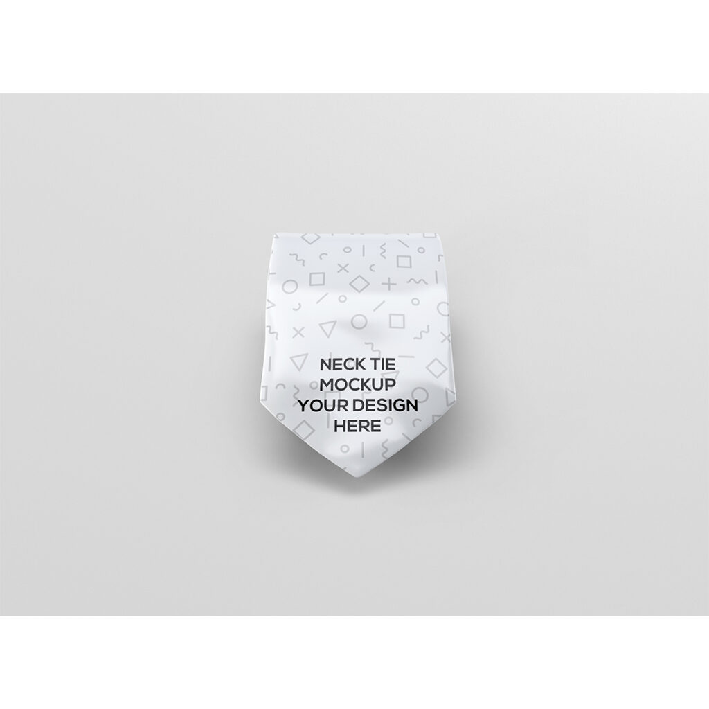 Neck Tie Mockup - MasterBundles