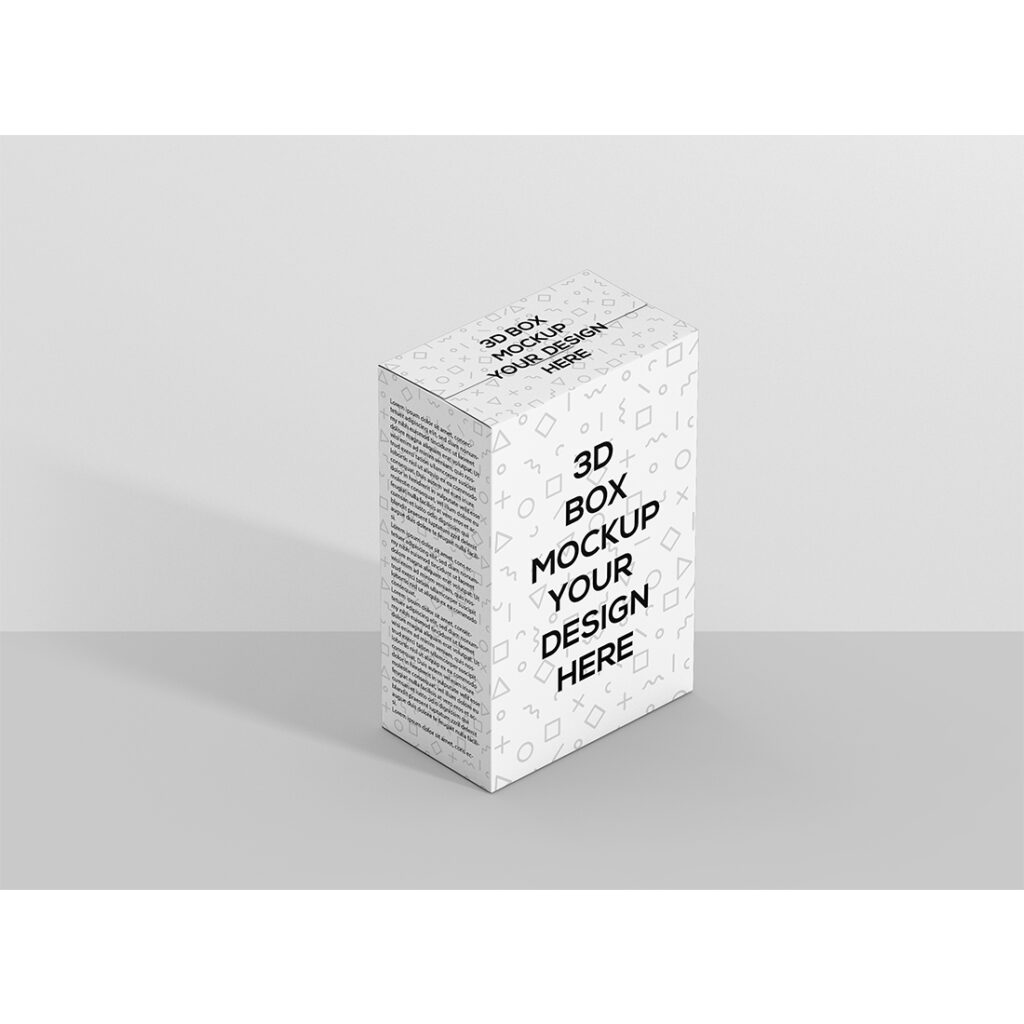 Big Size Cereals Box Mockup - MasterBundles