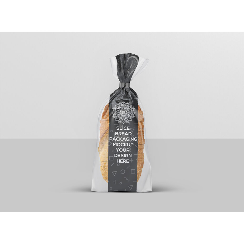 Slice Bread Packaging Mockup - MasterBundles