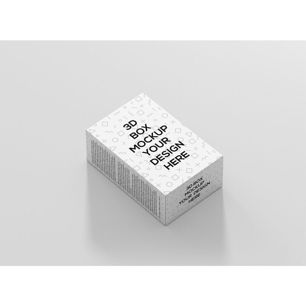 Big Size Cereals Box Mockup - MasterBundles