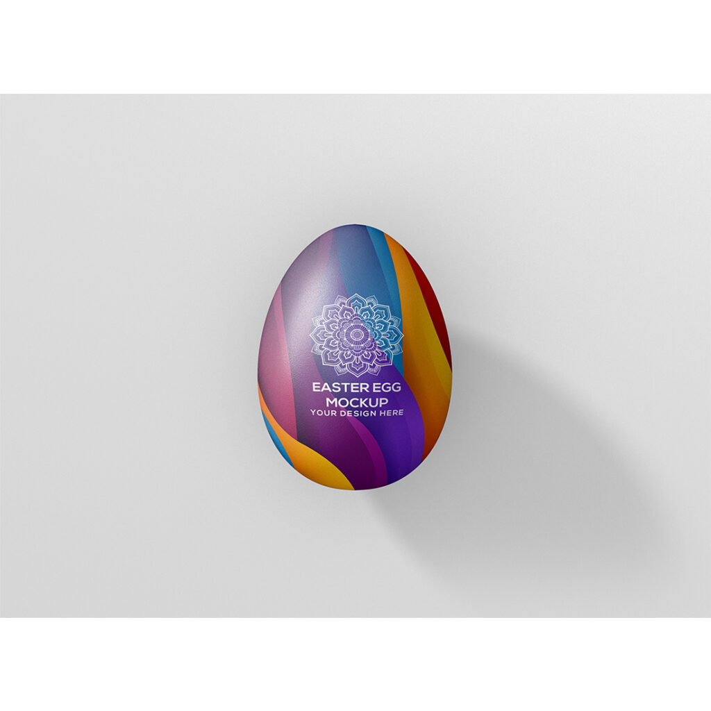 Easter Egg Mockup - MasterBundles