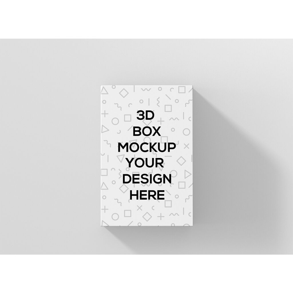 Big Size Cereals Box Mockup - MasterBundles