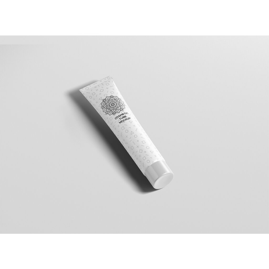 Cosmetic Long Tube Mockup - MasterBundles