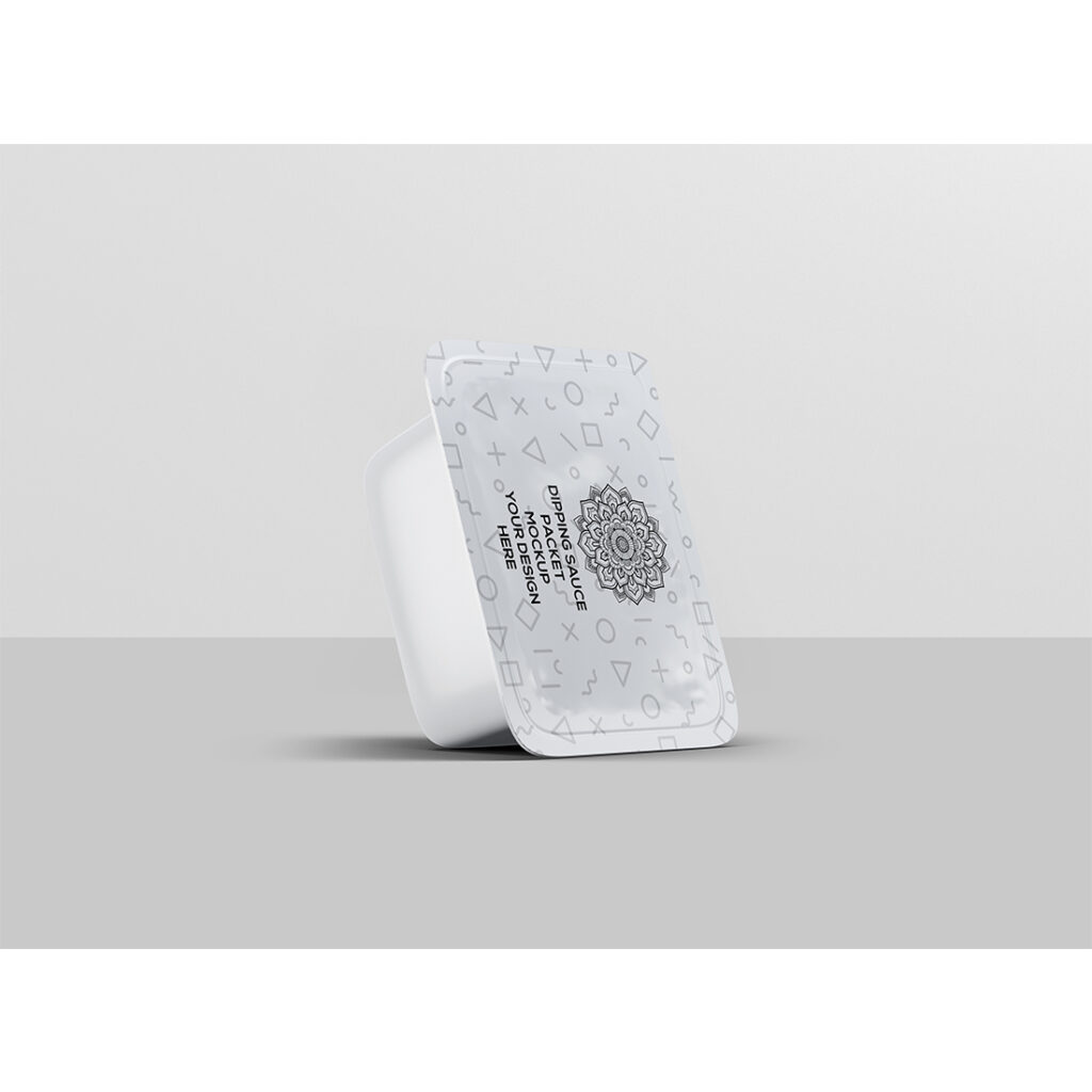 Dipping Sauce Packet Mockup - MasterBundles