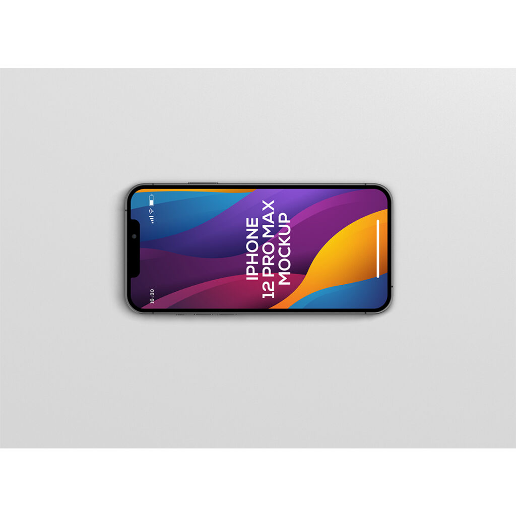 iPhone 12 Pro Max Mockup - MasterBundles
