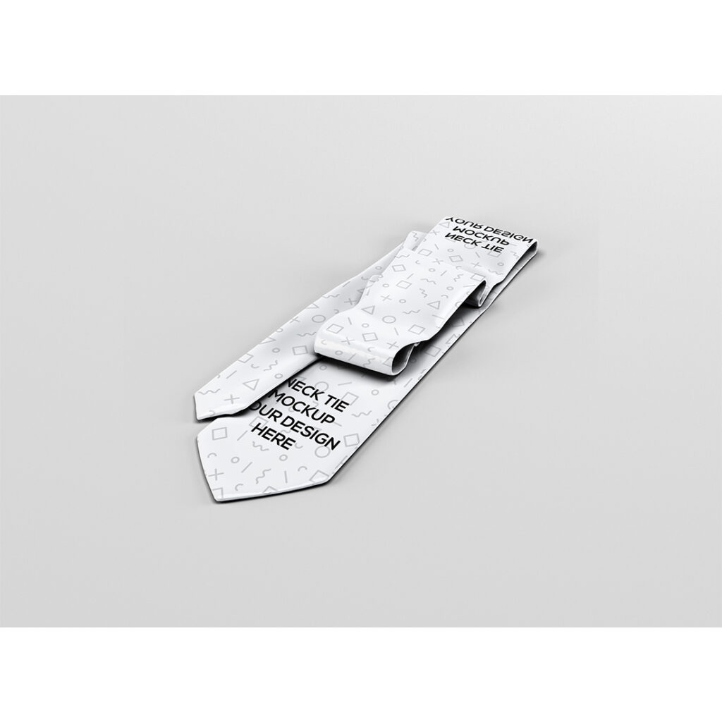 Neck Tie Mockup - MasterBundles