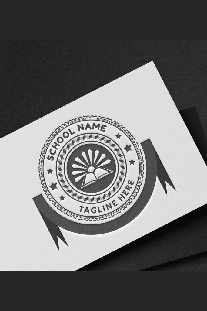 Professional Education Logo Design | 100% Editable | School, College ...