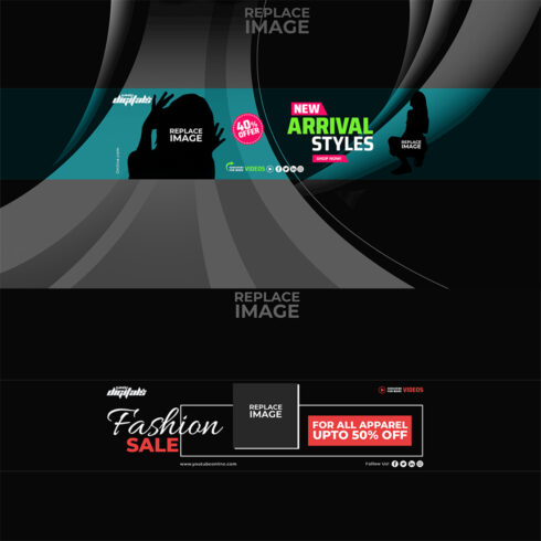 30 YouTube Cover Art Templates - MasterBundles
