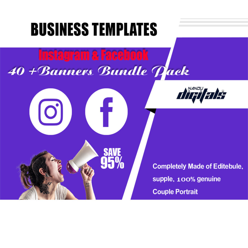 45 + Instagram & Facebook Business Promotion Banners Templates ...