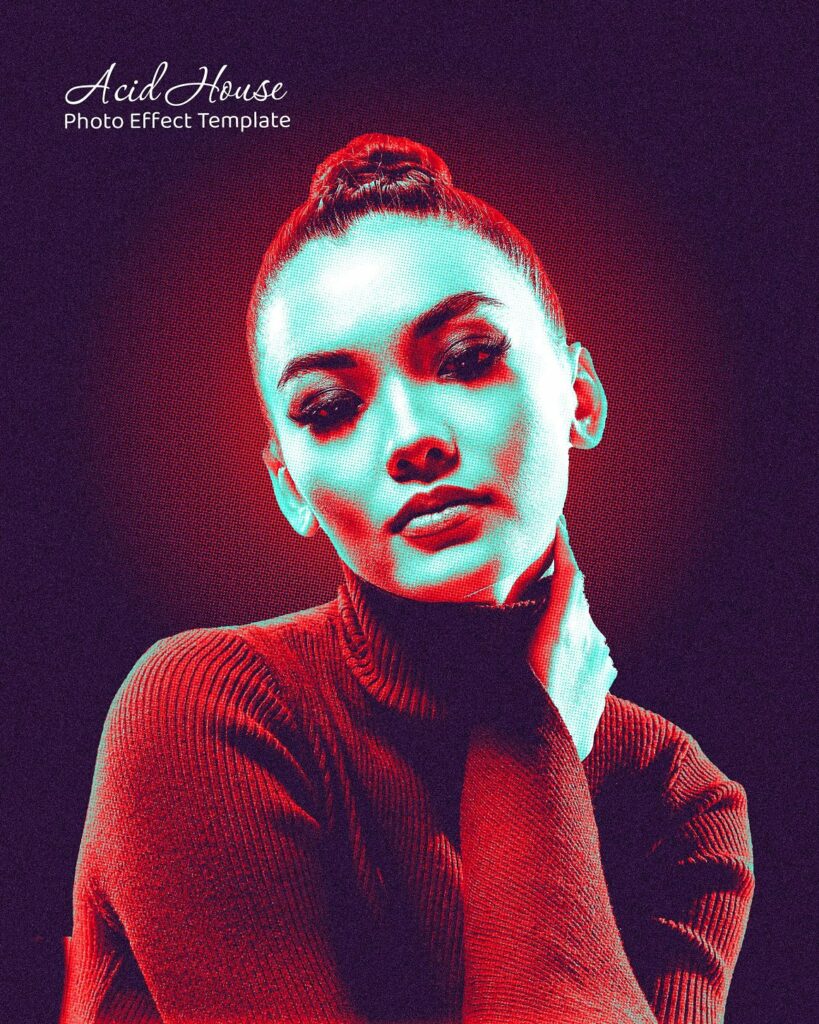 Acid house photo effect collation - MasterBundles