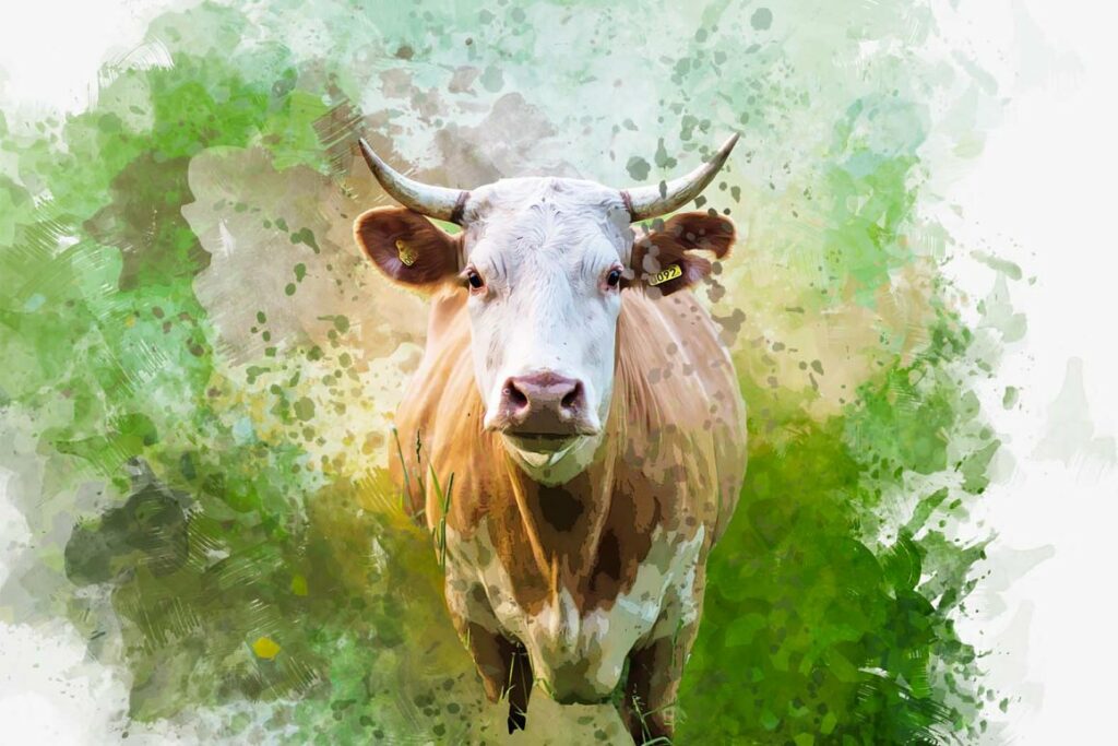 Animal Digital Painting Photo Effect - MasterBundles