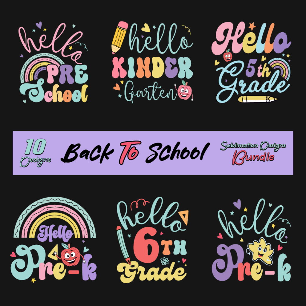Back to School Sublimation Bundle - MasterBundles