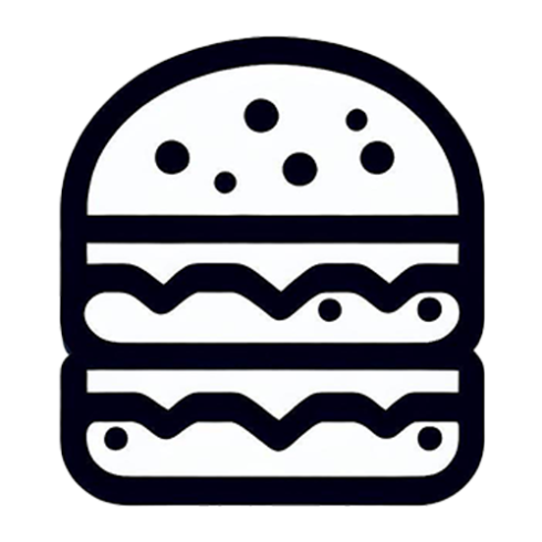 Set Burger Icons - MasterBundles