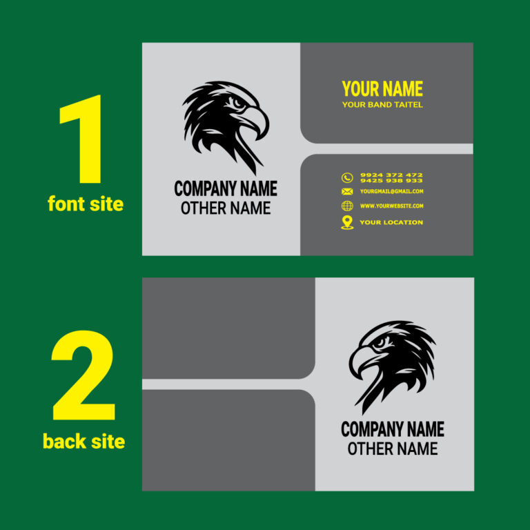 Simple business card design - MasterBundles