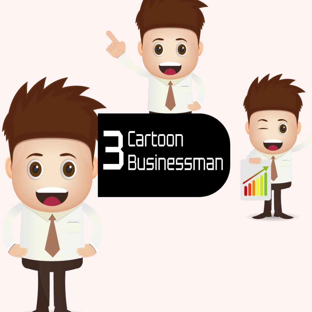 Cartoon Businessman Character Masterbundles