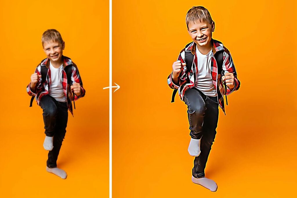 Cartoonize Painting Photoshop Action - MasterBundles