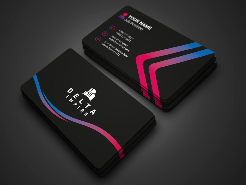 Mordern Creative Luxury minimalist Business Card Design Bundle ...