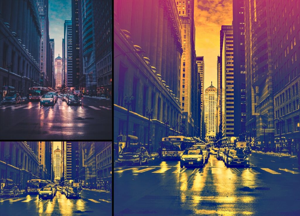 Color Effect Photoshop Action - MasterBundles