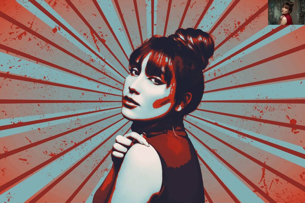 Editable Comic Art Photo Effect - MasterBundles