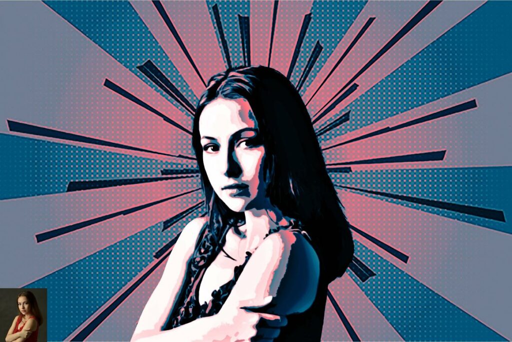 Easy Comic Art Editable Photo Effect - MasterBundles