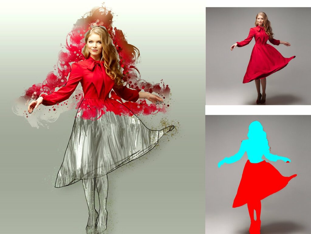 Concept Art Photoshop Action - MasterBundles