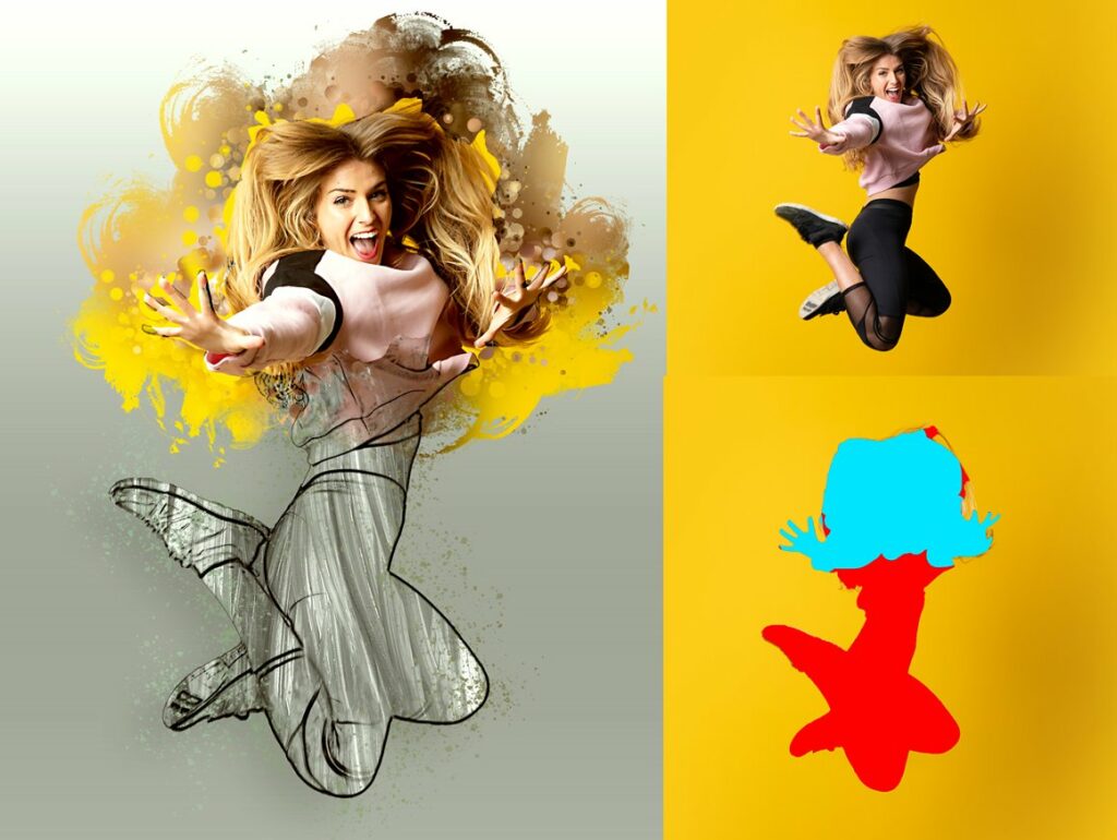 Concept Art Photoshop Action - MasterBundles
