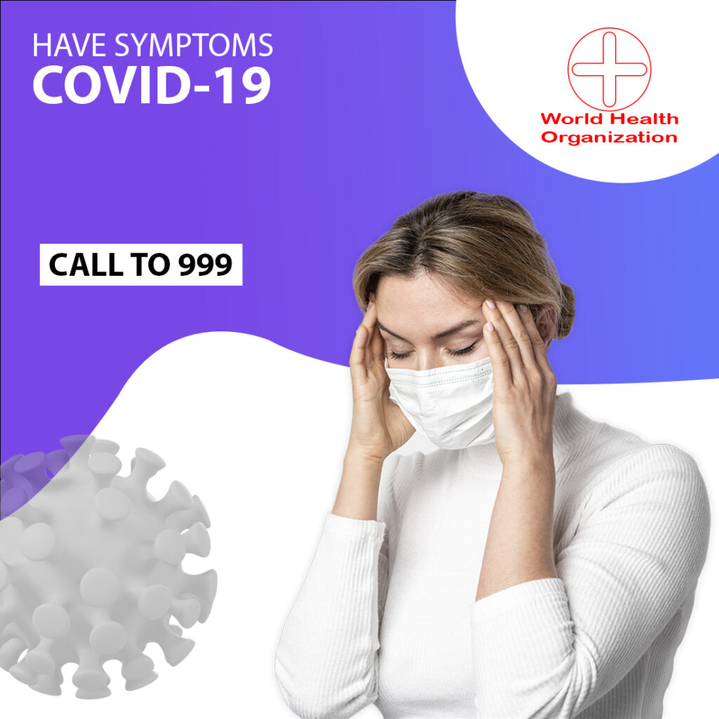 covid-19 social media poster design - MasterBundles