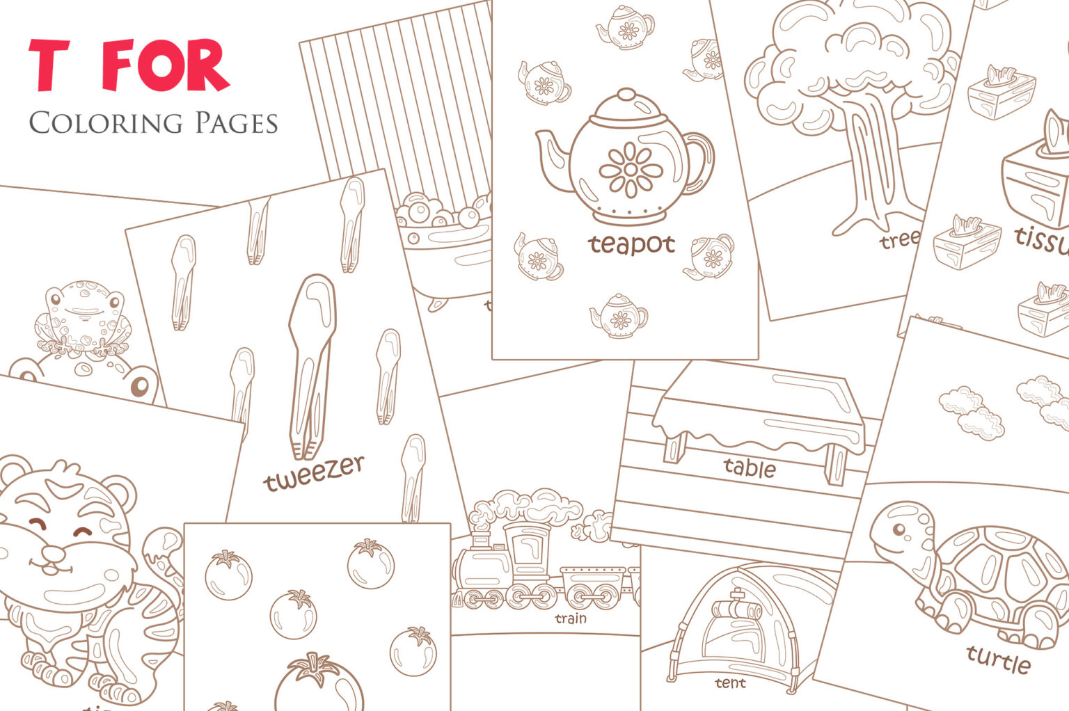 Alphabet T For Vocabulary School Letter Reading Writing Font Study ...