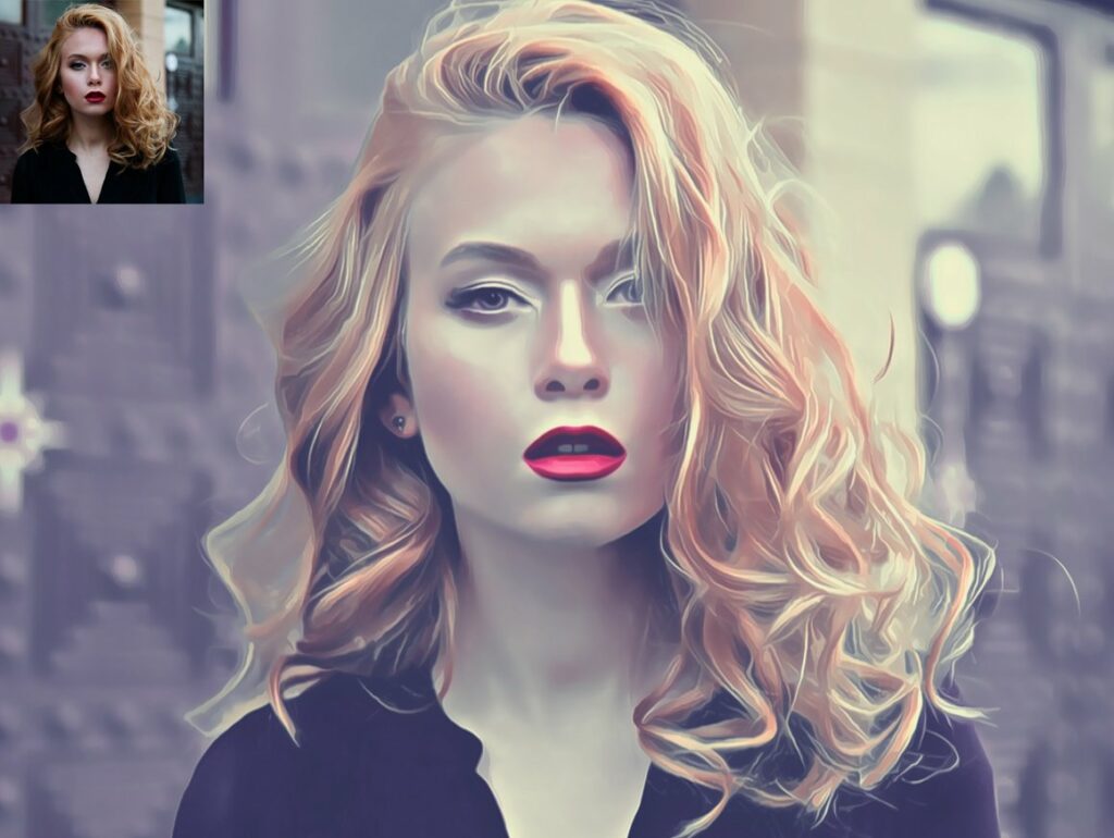 Digital Art Photoshop Action - MasterBundles